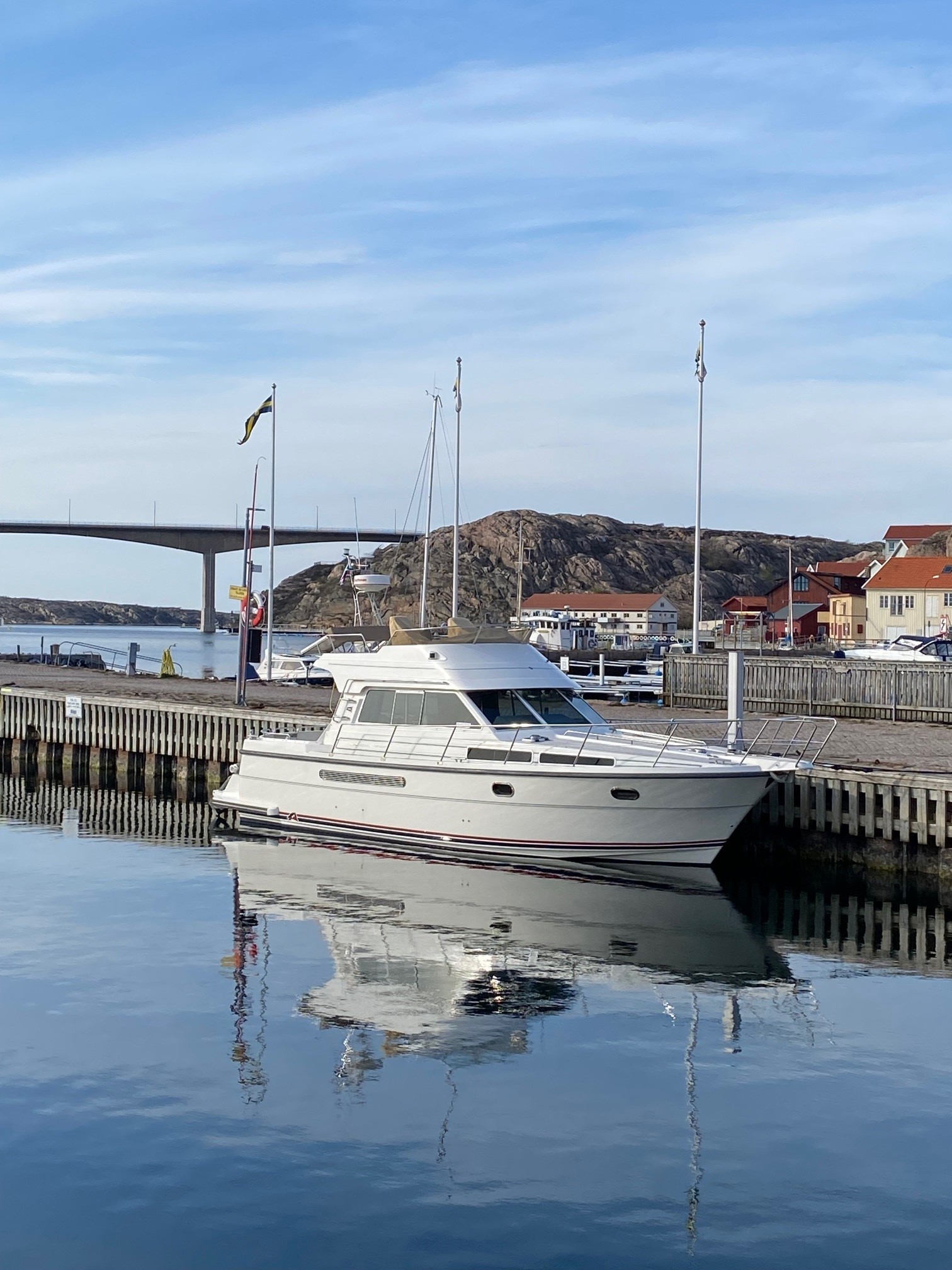Nimbus 4004 - 1990 nya VP D4-260 hk monterade 2007 - Bohus-Malmöns Marina