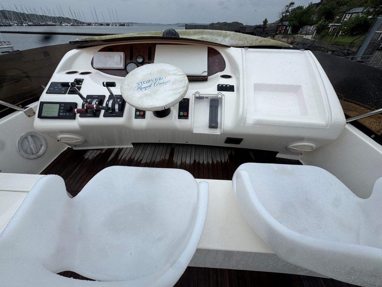 Storebro 395 Biscay - 1999, stora Yanmarmotorerna - Bohus-Malmöns Marina